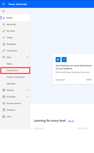 Power Automate - connect Yammer